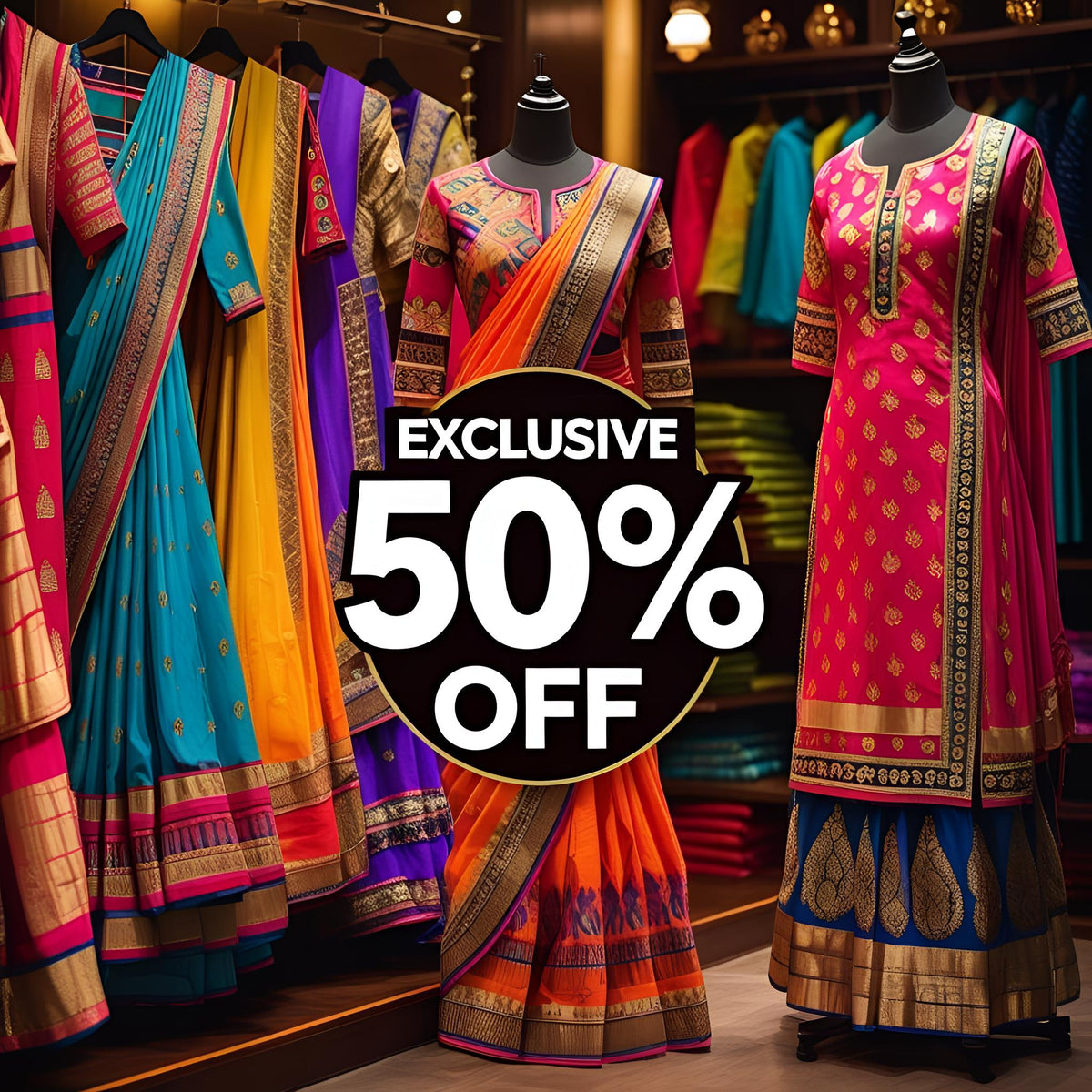 Exclusive 50% OFF – Anandi Fashions